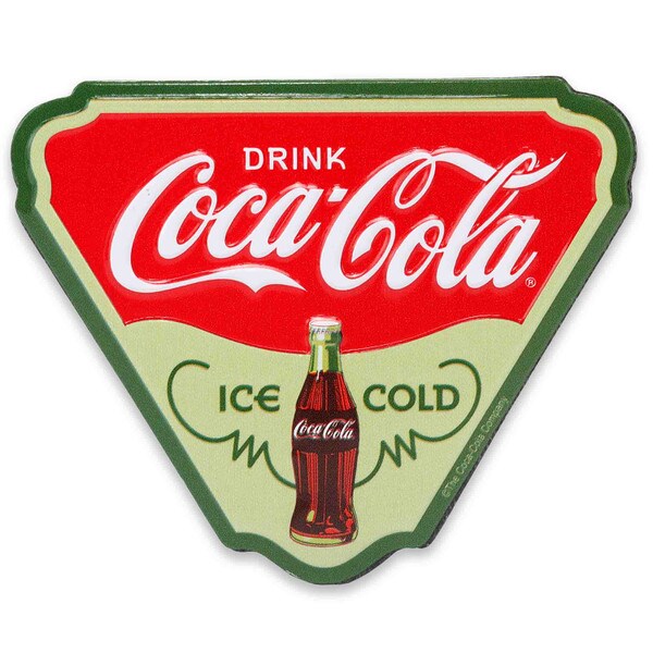 Coca-Cola Ice-Cold Embossed Metal Magnet | Open Road Brands | Shop-ORB Coca-Cola Ice-Cold Embossed Metal Magnet | Open Road Brands | Shop-ORB